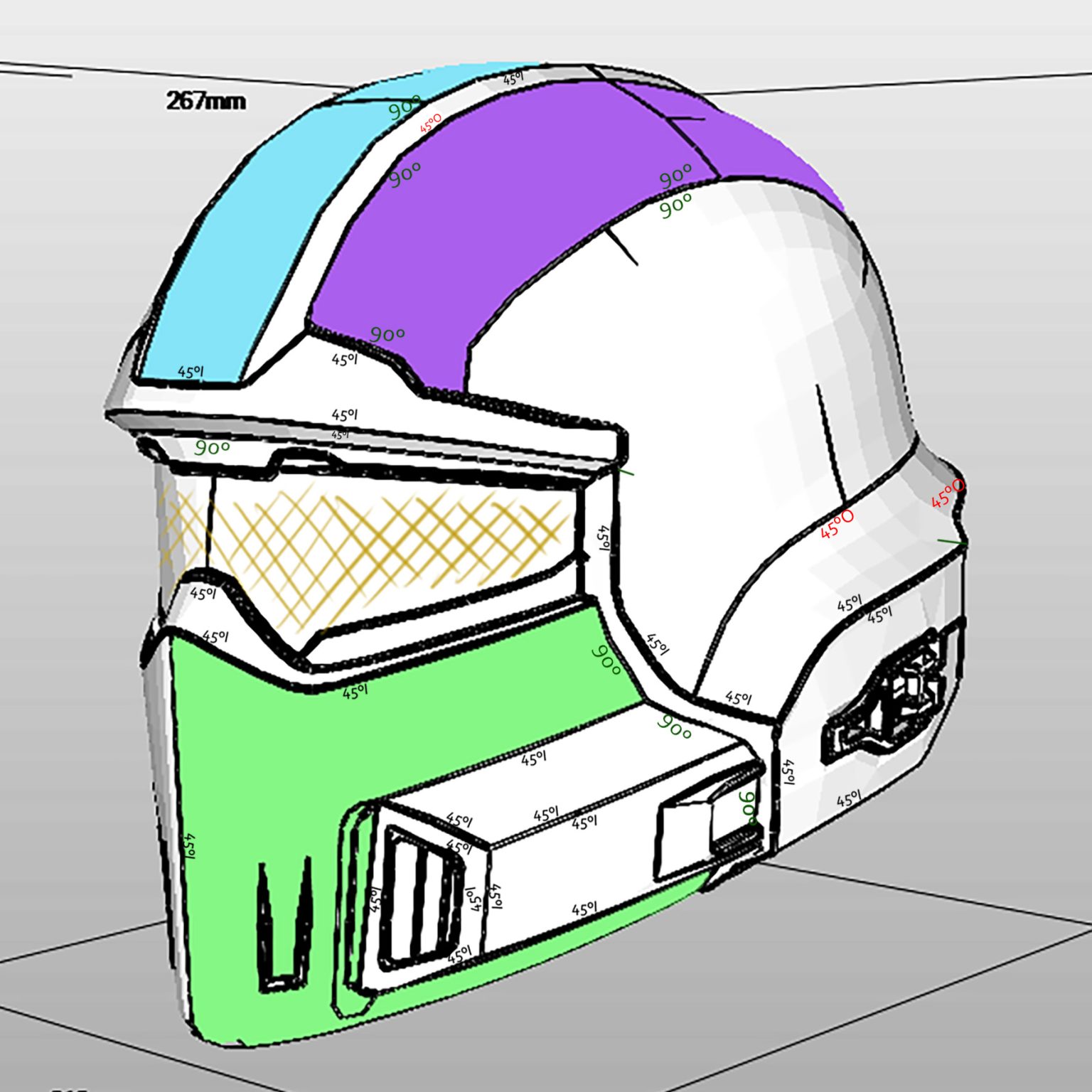 How to make an EVA foam Helldivers helmet – Nebulaluben
